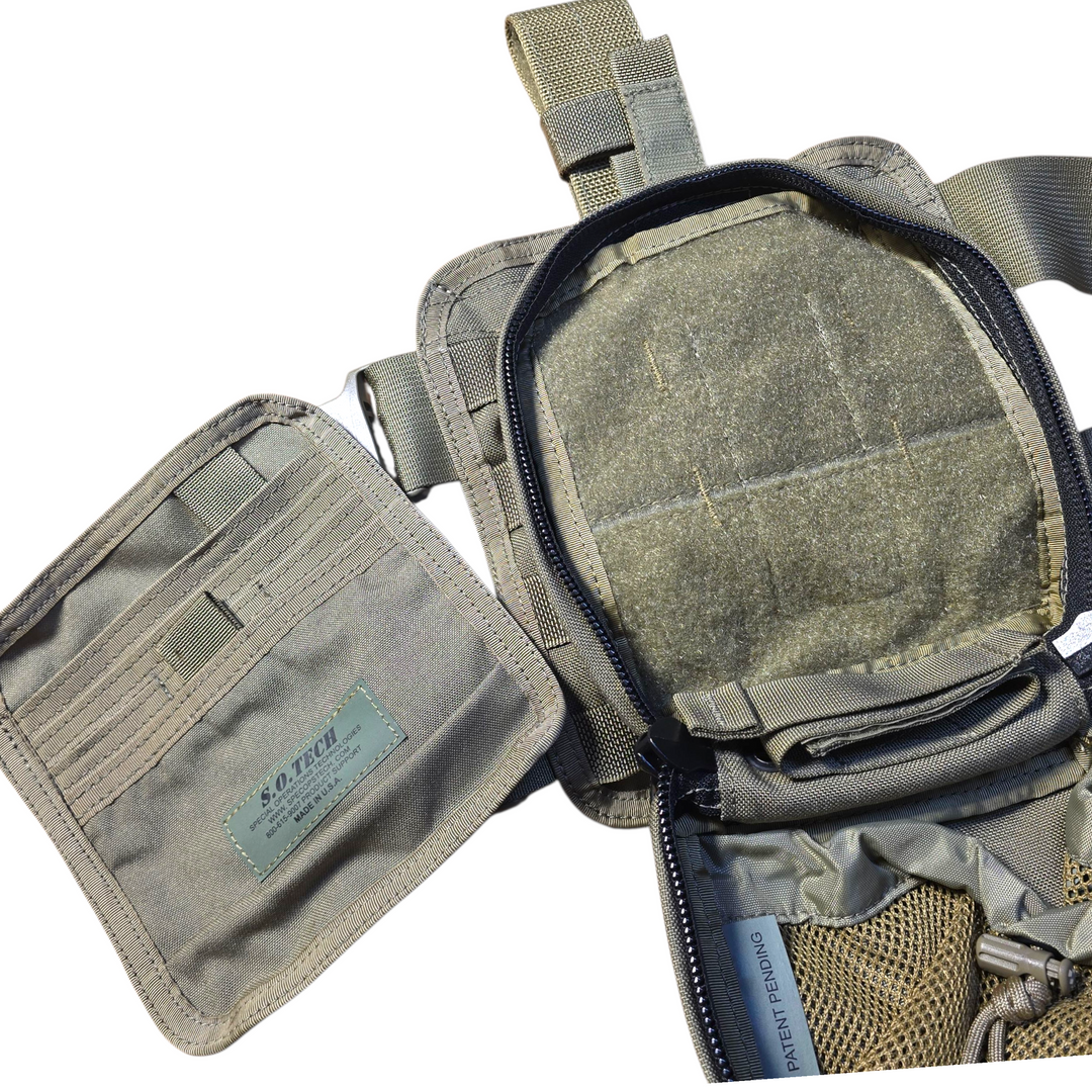 S.O. Tech Drop Leg Panel, IFAK Pouch, and Insert (Coyote) – onethiefsurplus