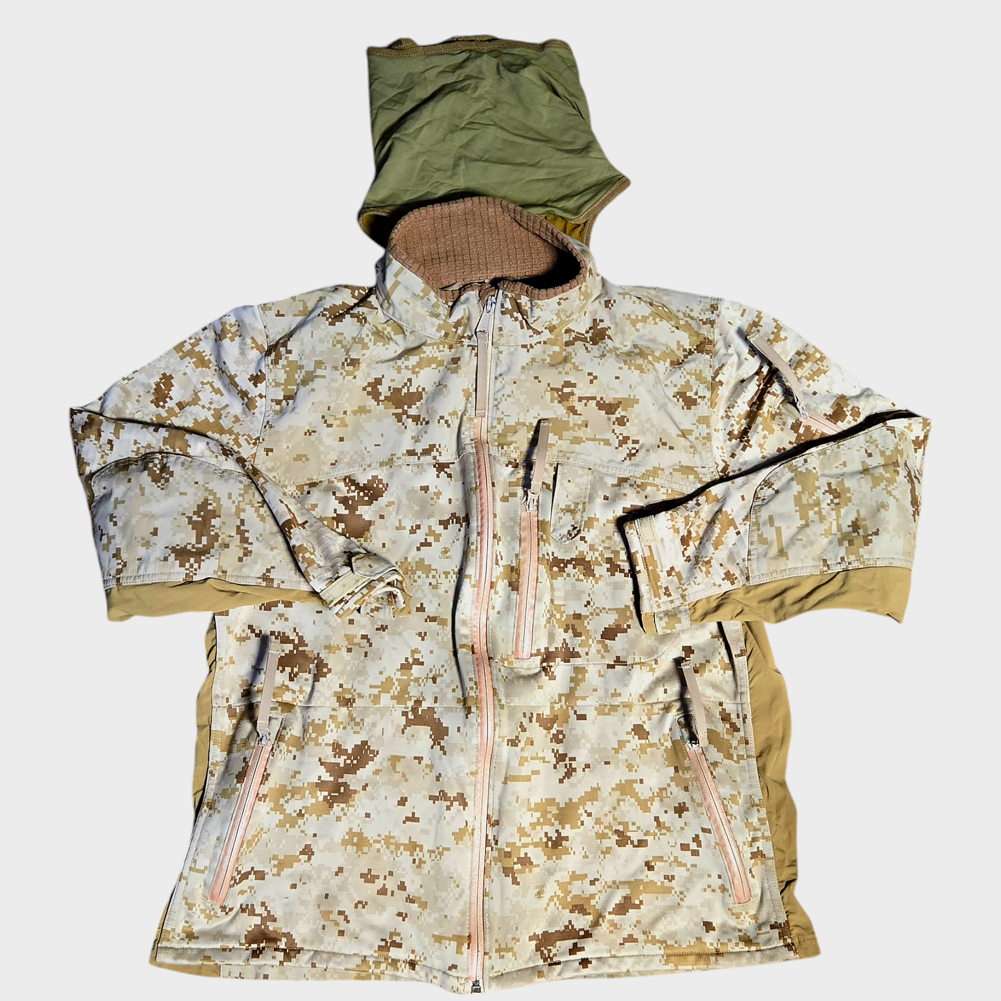 USMC Desert MARPAT Combat Jacket – onethiefsurplus